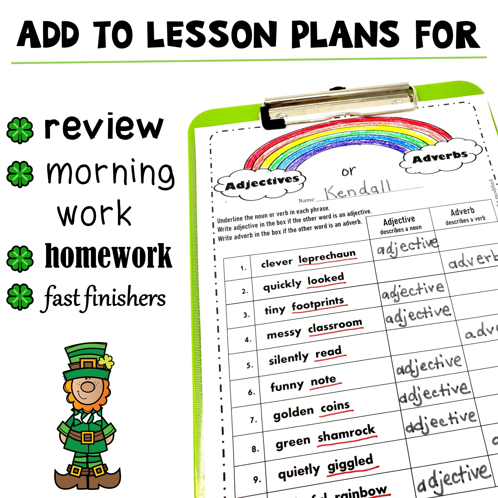 3 Easy Ways to Make St. Patrick's Day Activities More Fun for your 2nd ...